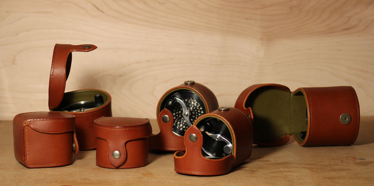 Custom Bogdan Reel Cases – RW Leatherworks