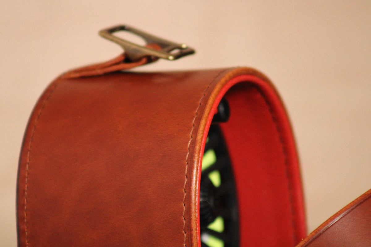 Custom Vom Hofe Style Reel Case – RW Leatherworks